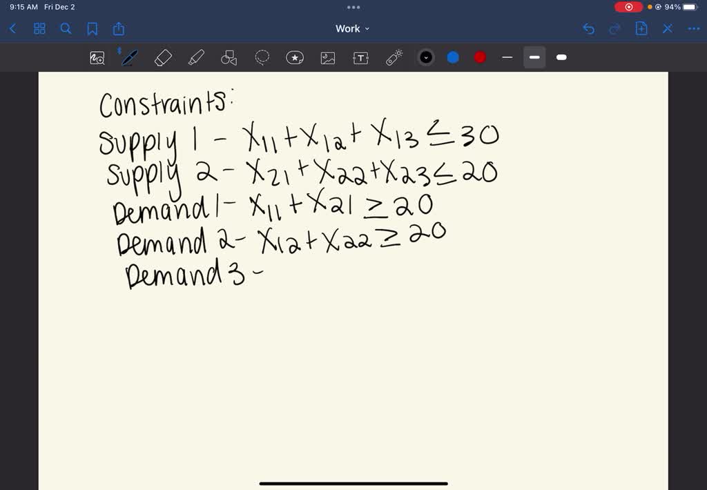 SOLVED: Consider the following network representation of a ...