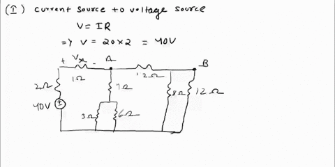 in the circuit shown in fig287 determine vx and the power absorbed by the 12 ohm resistor 26192