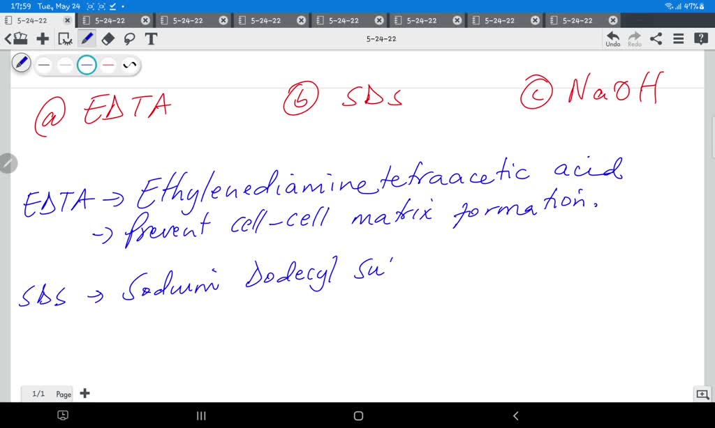 SOLVED: Q1 ) The cell resuspension buffer contains EDTA, a metal ...
