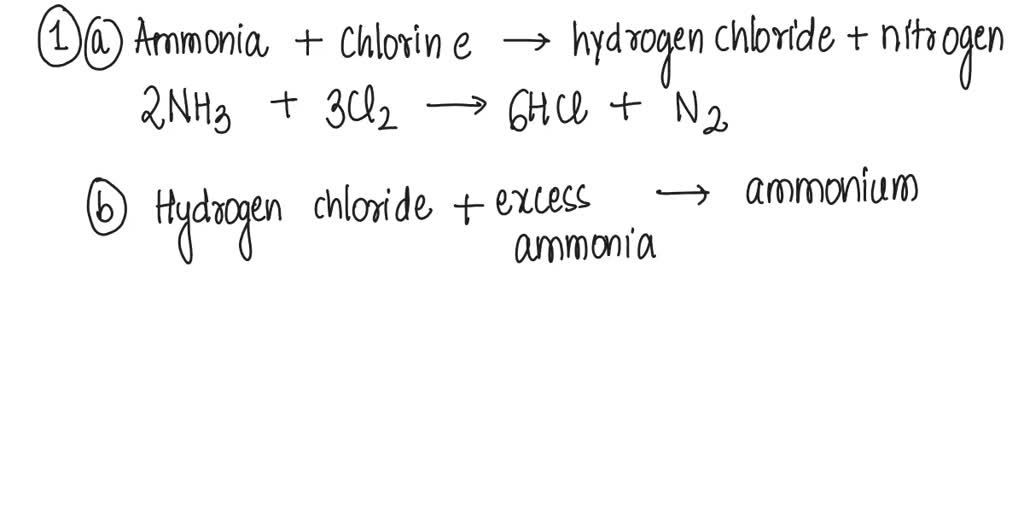 SOLVED: Give balanced equations for 1] 2] by partial equation method ...