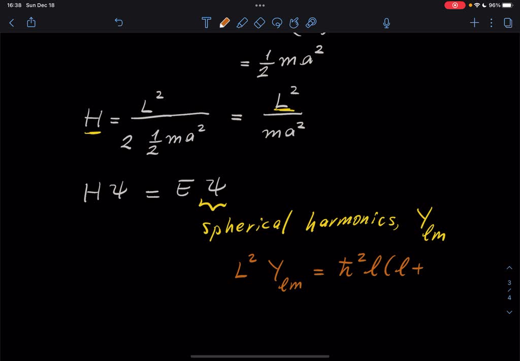 SOLVED: Question 2: The Rigid Rotor Consider two particles of mass m attached to the ends of a ...