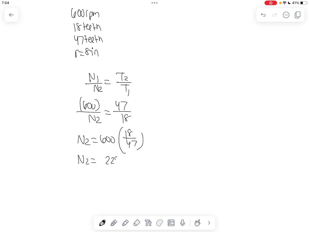 SOLVED: 9. Power is transferred between an electric motor and a pump ...