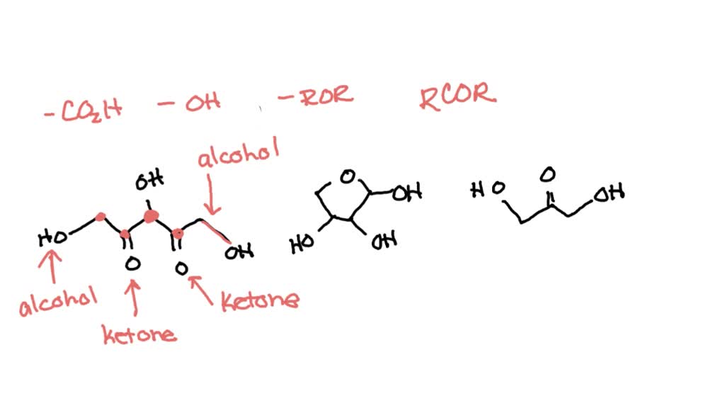 SOLVED: 26. (10 points total) Identify all the functional groups ...