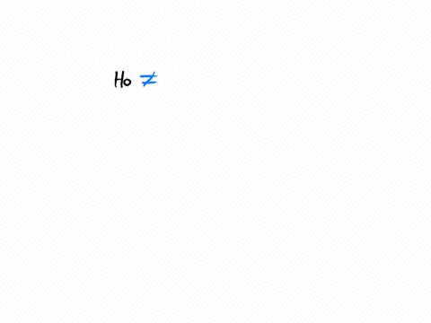 The null hypothesis is always tested while the alternative...