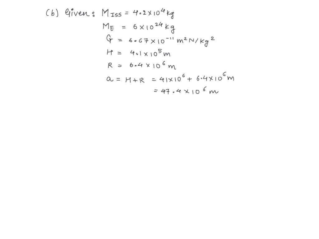 SOLVED: E34) [14] [04] a) Three identical stars, each of mass M, are ...