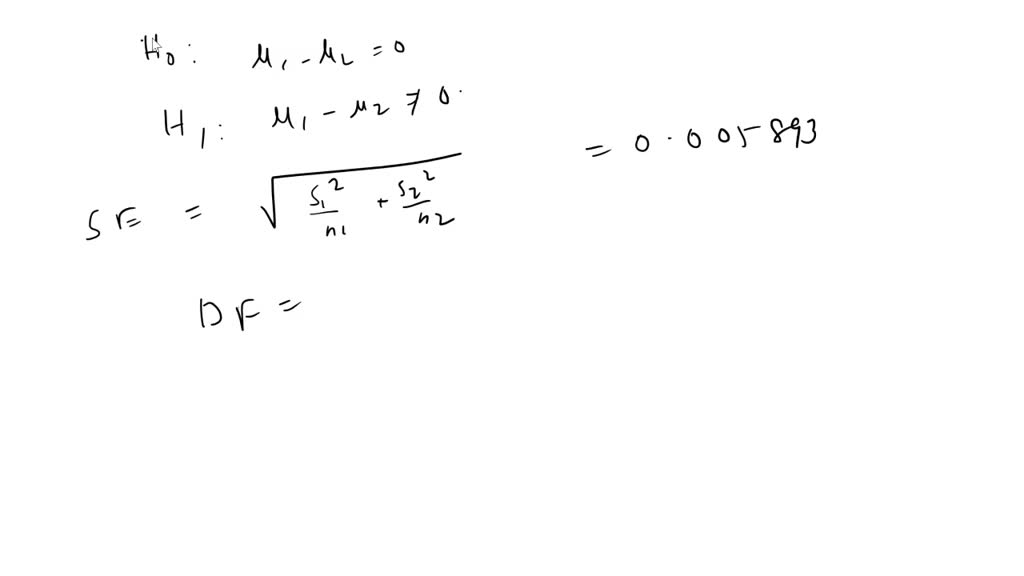 SOLVED: tcalc 2.549 At which of the confidence levels are the results ...