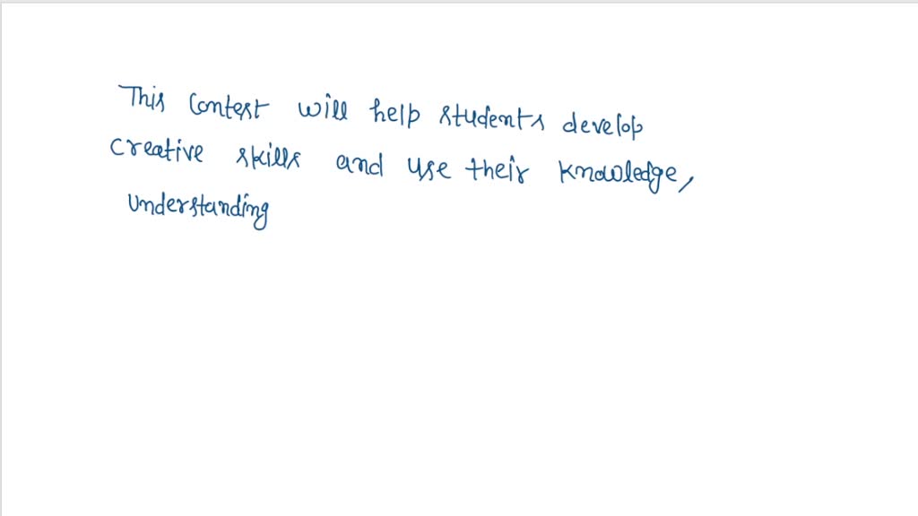 SOLVED: The Science poster-slogan making contest aims to heighten ...