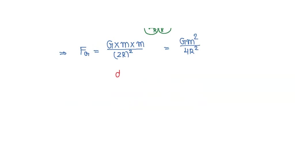 SOLVED: Two identical solid copper spheres of radius R placed in contact with each other. The ...