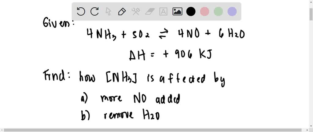 SOLVED: Text: Indicate how each of the following will affect the ...