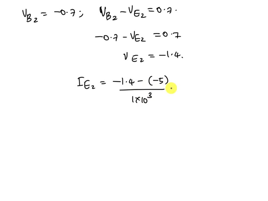 SOLVED: 3. Consider below BJT circuit and determine base, collector, and emitter currents in Q1 ...