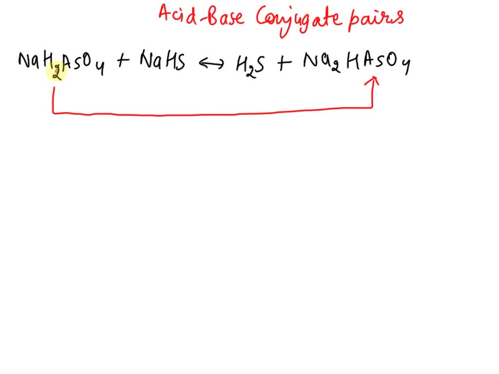 SOLVED: 5.Indicate the Bronsted-Lowry conjugate acid-base pairs in the ...