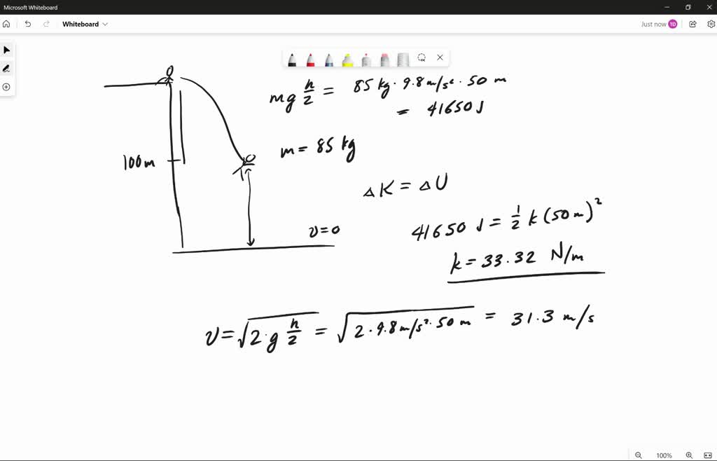 SOLVED: 'Bungee Jumping is combination of free fall (upper part) and ...