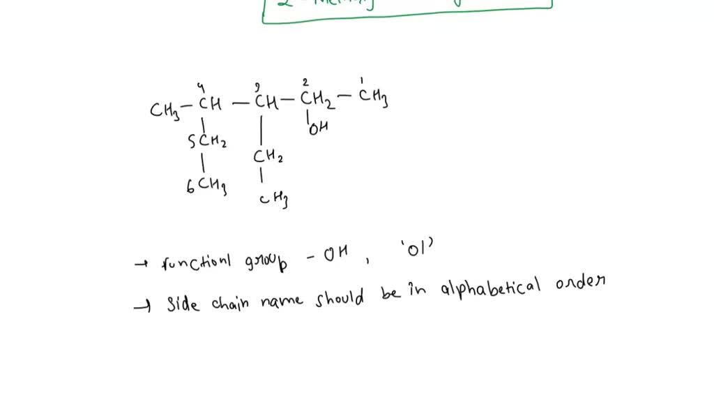 SOLVED: Question 3 (1 point) Name the following molecule: H3C-CH2-CH2 ...