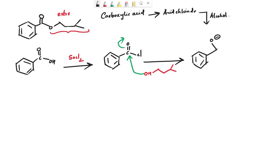 SOLVED: The ester shown can be prepared by conversion of a carboxylic ...