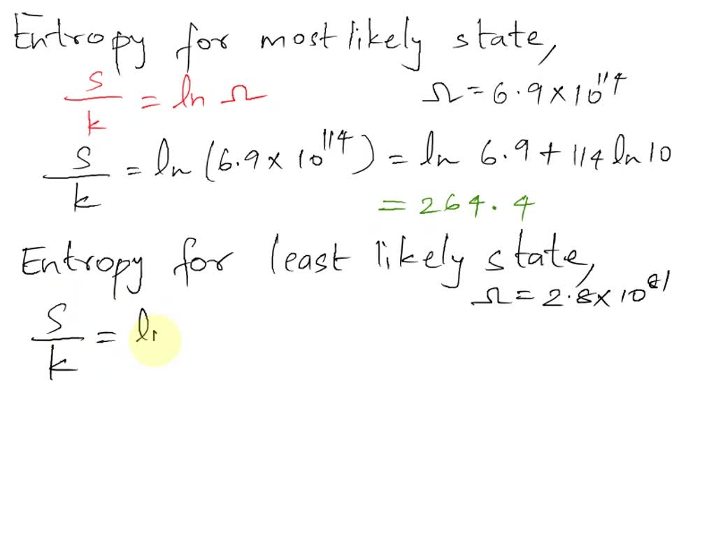 SOLVED: Consider a system of two Einstein solids, with NA = 300, NB ...