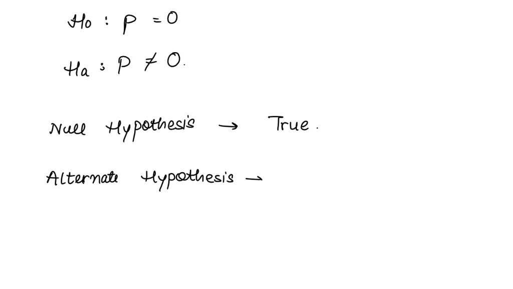 Solved Determine The Null Hypothesis And Alternative Hypothesis For 8694