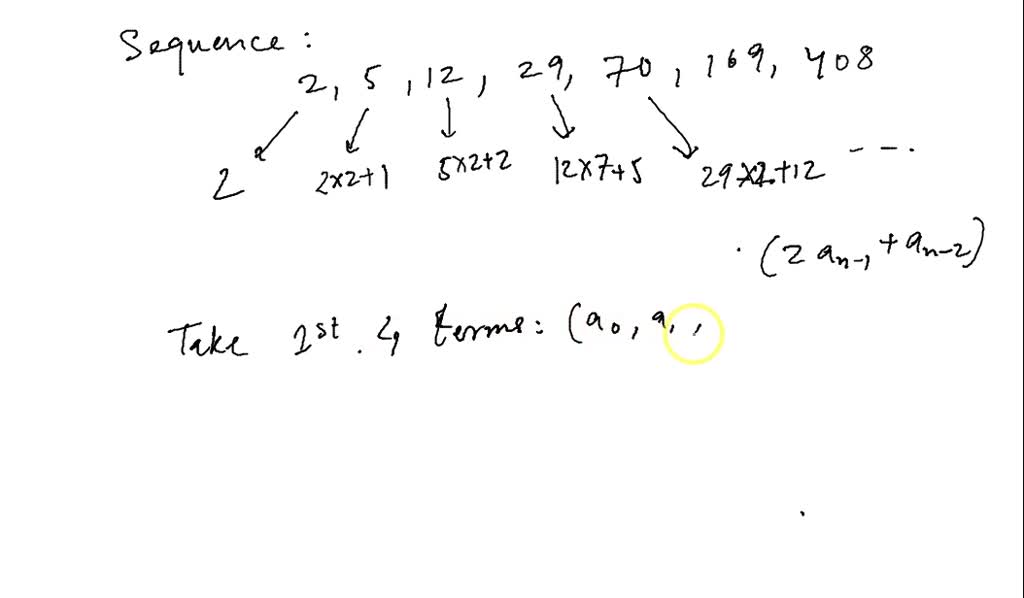 SOLVED: Consider the sequence given by the recursive definition: an = an-1 + (n^2 + 4n + 3); a0 ...