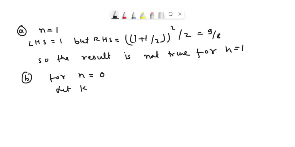Solved Texts Part 1 Mathematical Induction 11 Prove This Statement Using Mathematical 0538