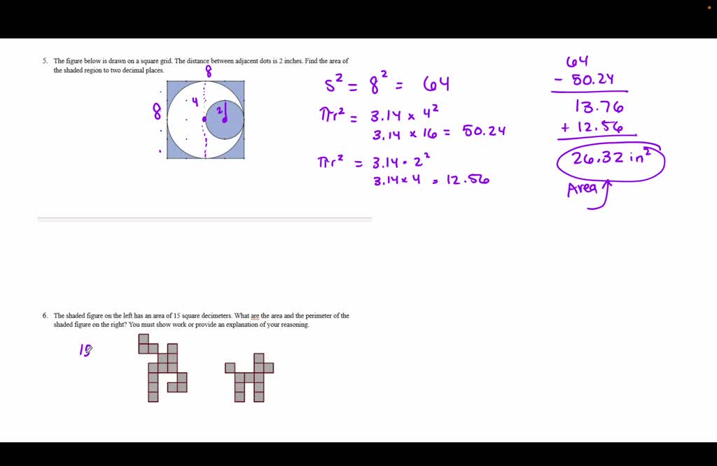 SOLVED: The figure below is drawn on square gud The distance between ...