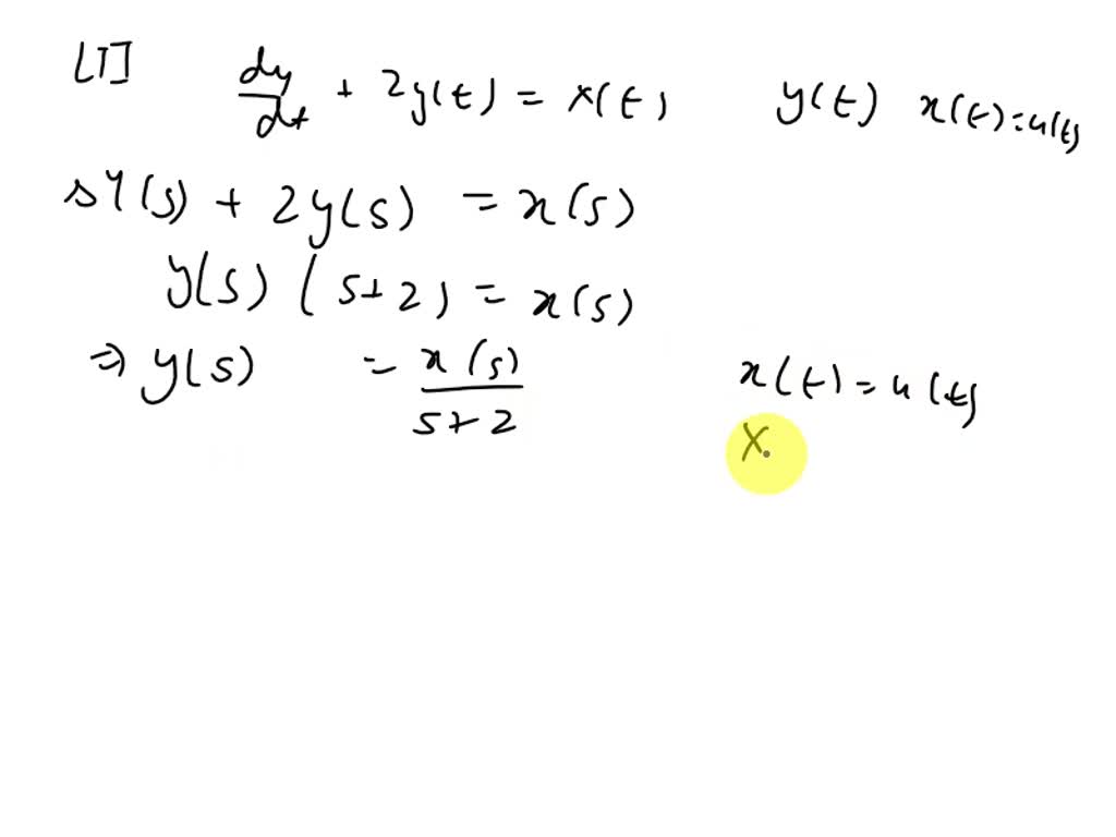 VIDEO solution: Consider a continuous-time linear time-invariant LTI ... VIDEO solution: Consider a continuous-time linear time-invariant LTI ...