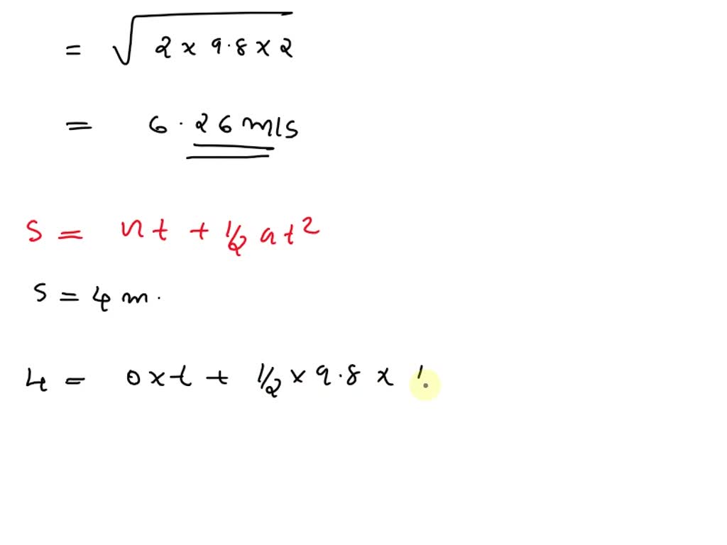 The velocity of the water jet discharging from the orifice can be ...
