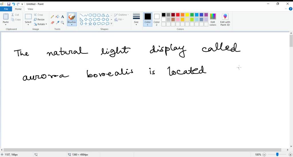 SOLVED: 'Select the correct location on the Image ? Where is the natural light display called ...