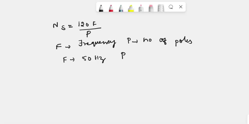 SOLVED: Texts: A synchronous generator has 12 kVA, 50 Hz, 500 V values ...