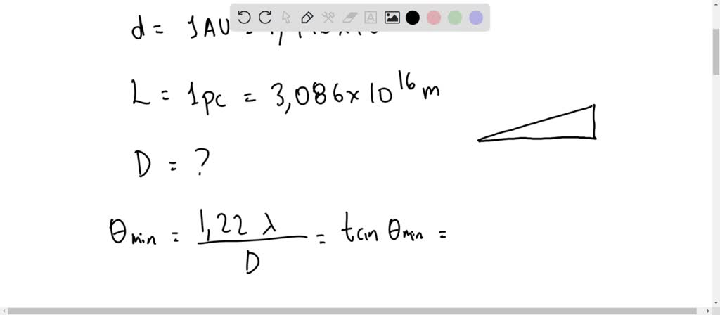SOLVED: What diameter telescope is needed to resolve the separation ...