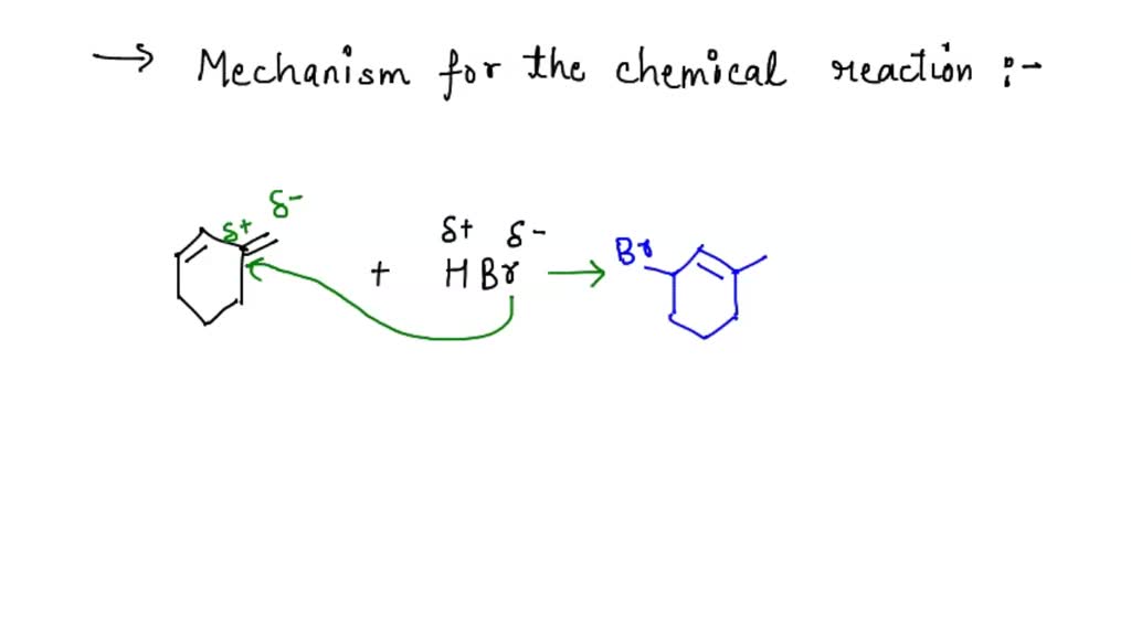 SOLVED: Write mechanisms with full electron pushing that explain the following two reactions ...