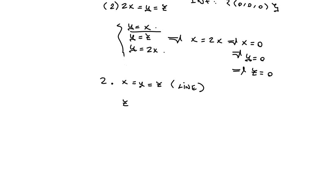 SOLVED: How do you find the intersection of two lines in space? A line ...