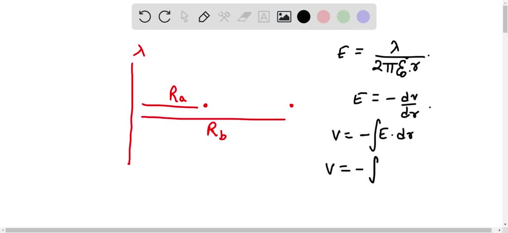 SOLVED: (II) Determine the difference in potential between two points ...