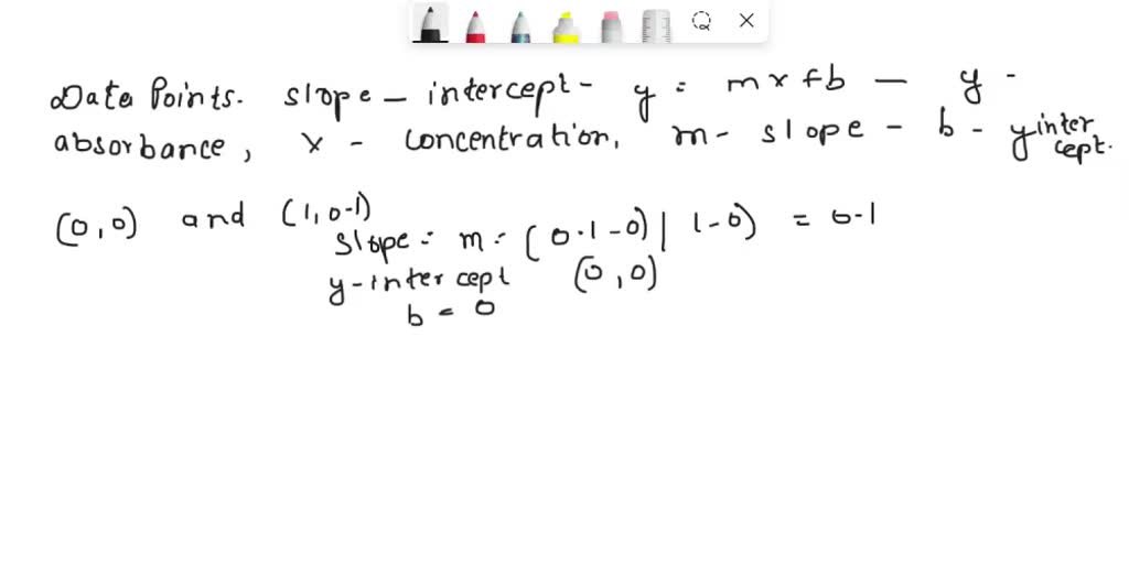 SOLVED: The graph provided is a standard curve. Using this, calculate ...