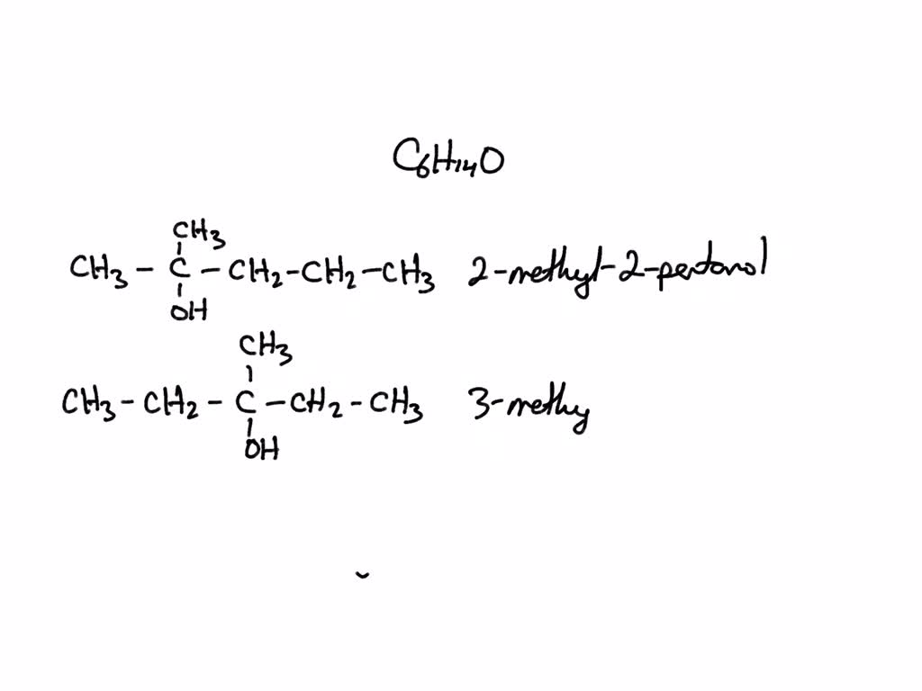 SOLVED: Write condensed and skeletal structures for all the tertiary ...