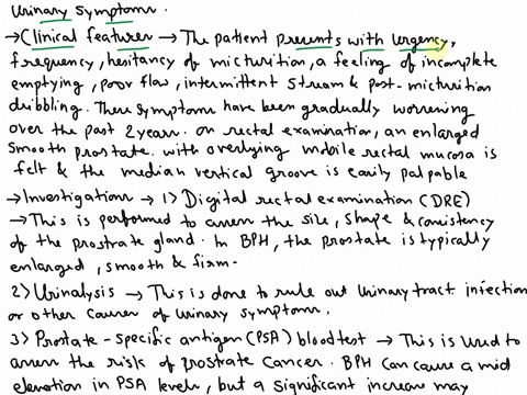 SOLVED:A 62 -year-old male 2 days post transurethral ...