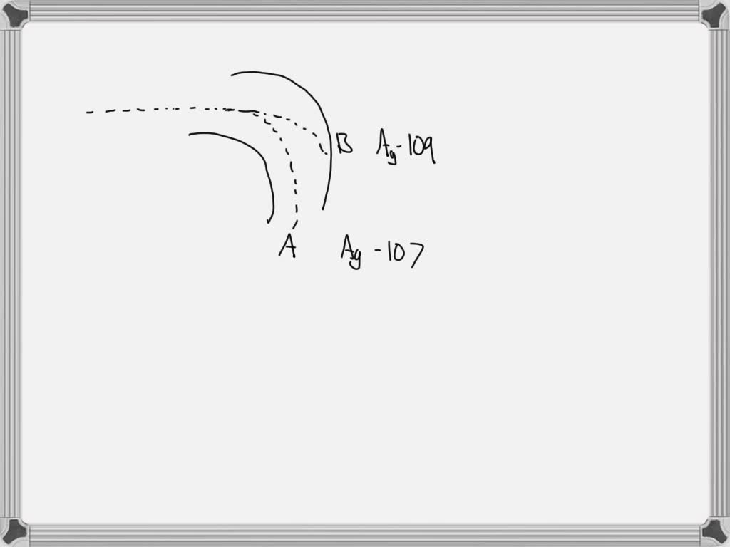 SOLVED: Silver consists of two isotopes: Ag and Ag. If both isotopes ...