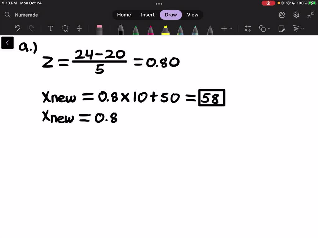 SOLVED: Assume that each of the raw scores listed originates from a ...