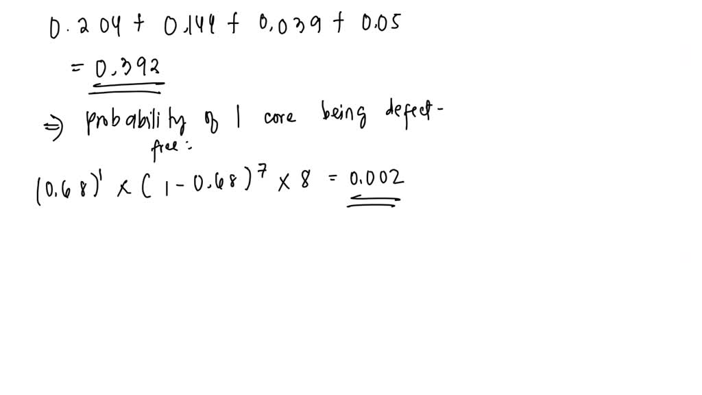 Your colleague at AMD suggests that, since the yield is so poor, you ...
