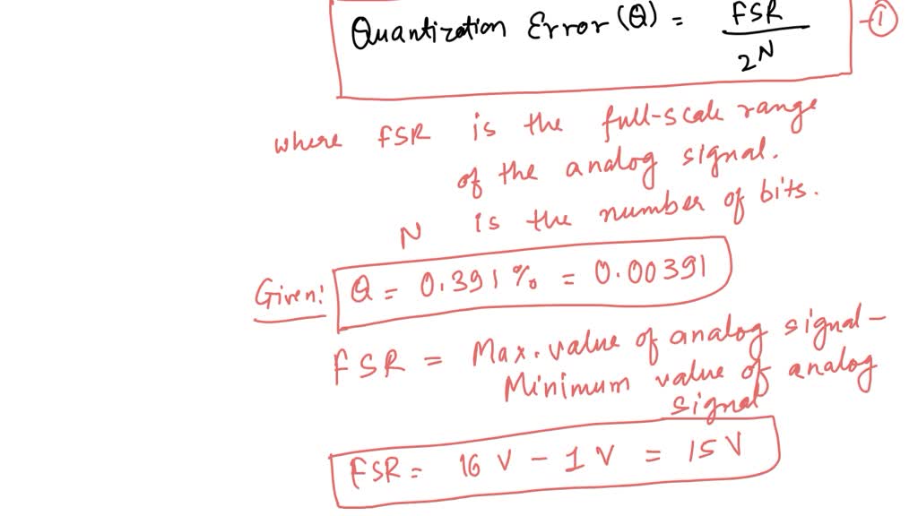 SOLVED: Explain the following characteristics of ADC: Effective number ...