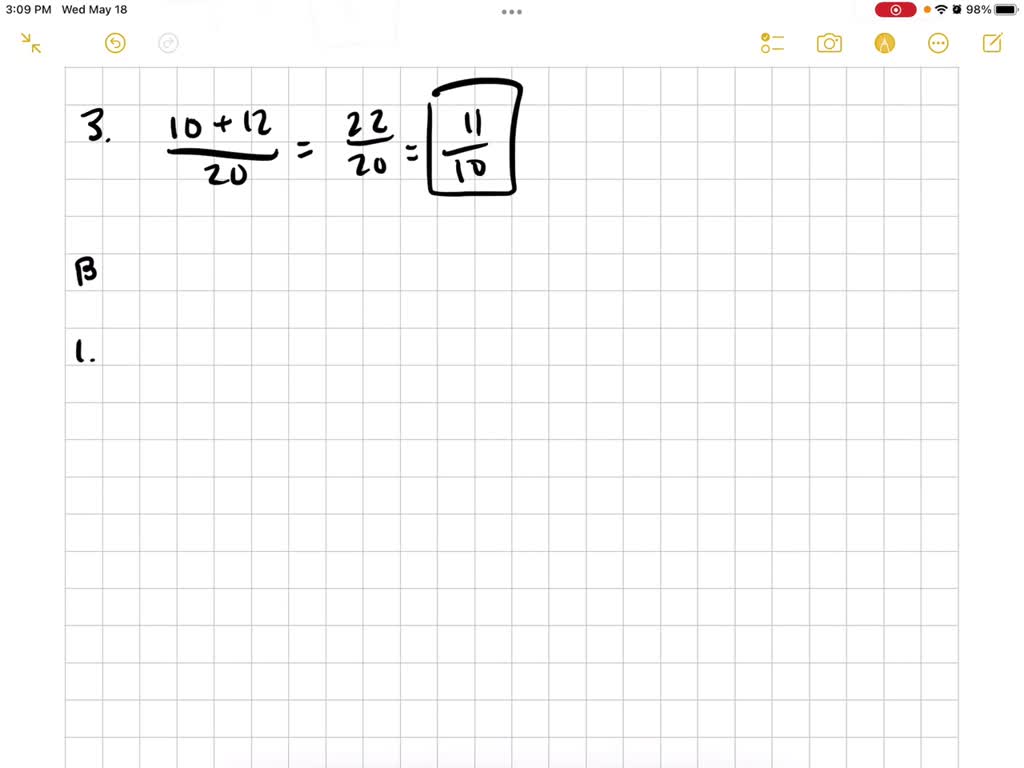 SOLVED: "A. Find the sum. Reduce your answer. Subtract the fractions Let's Apply Find the sum ...