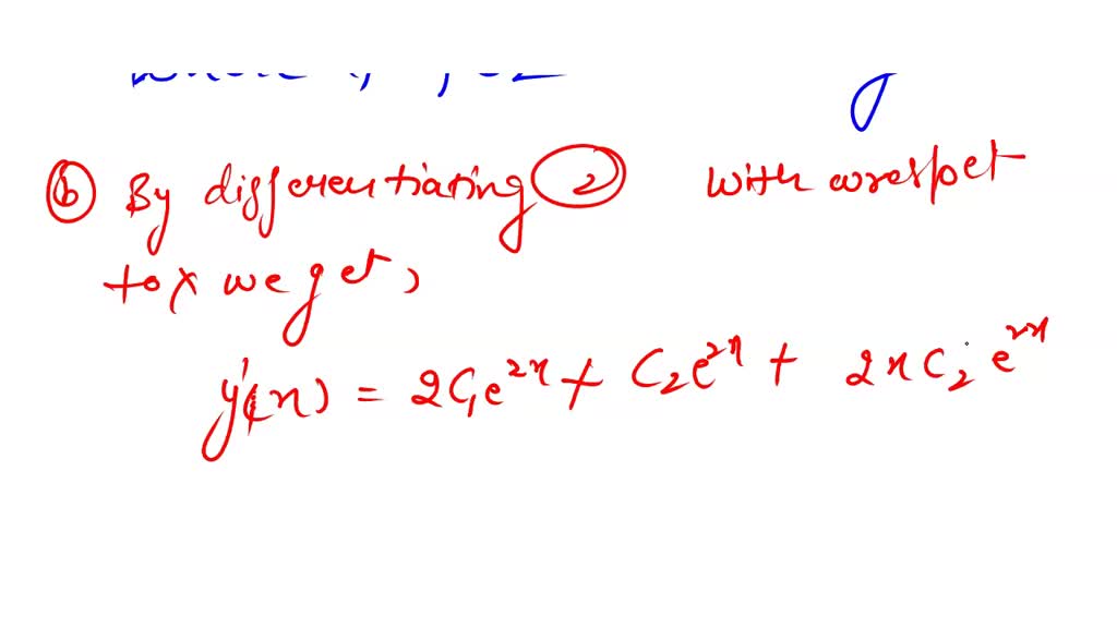 SOLVED: Consider the differential equation: y + 5y' = 0. Find the ...