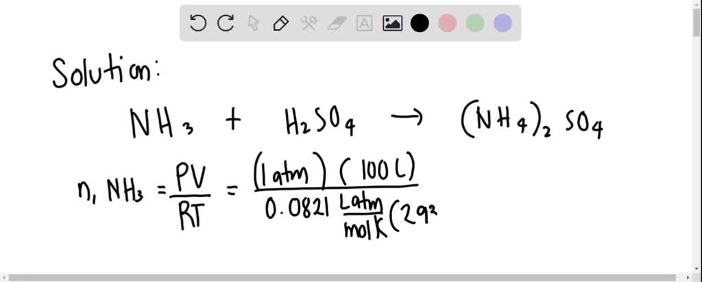 SOLVED: What is the amount of H2SO4 required to react completely with ...