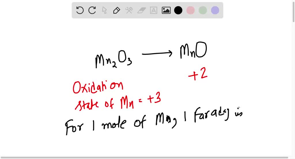 SOLVED: How many faradays are involved in the conversion of a mole of ...