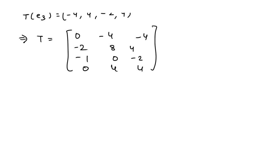 SOLVED: Determine whether the following mapping L : R2 -> R? is a linear transformation or not ...
