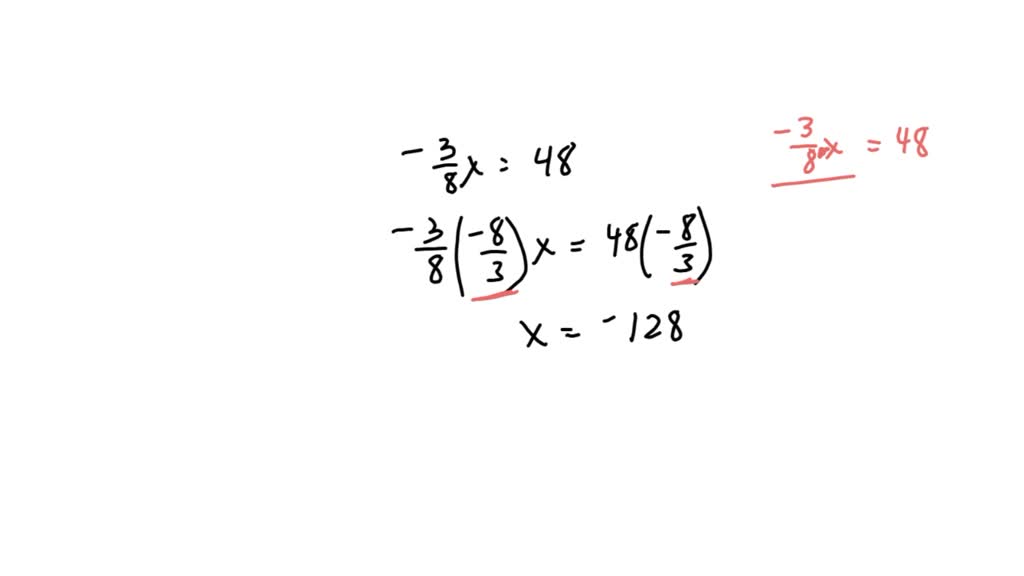 SOLVED: What property was applied to solve the equation below? Negative ...