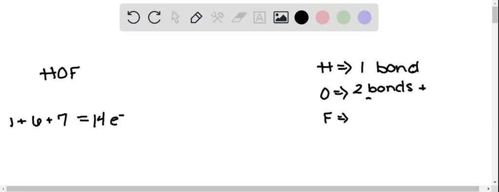 SOLVED: What is the molecular geometry of HOF as predicted by the VSEPR ...