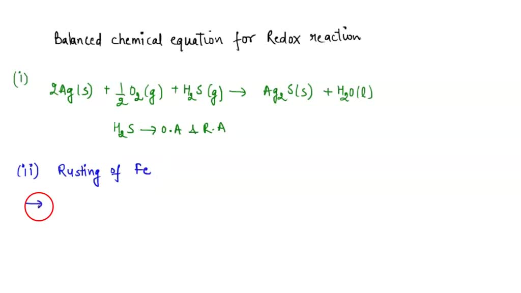 Redox reactions occur in many everyday experiences. Three examples of ...