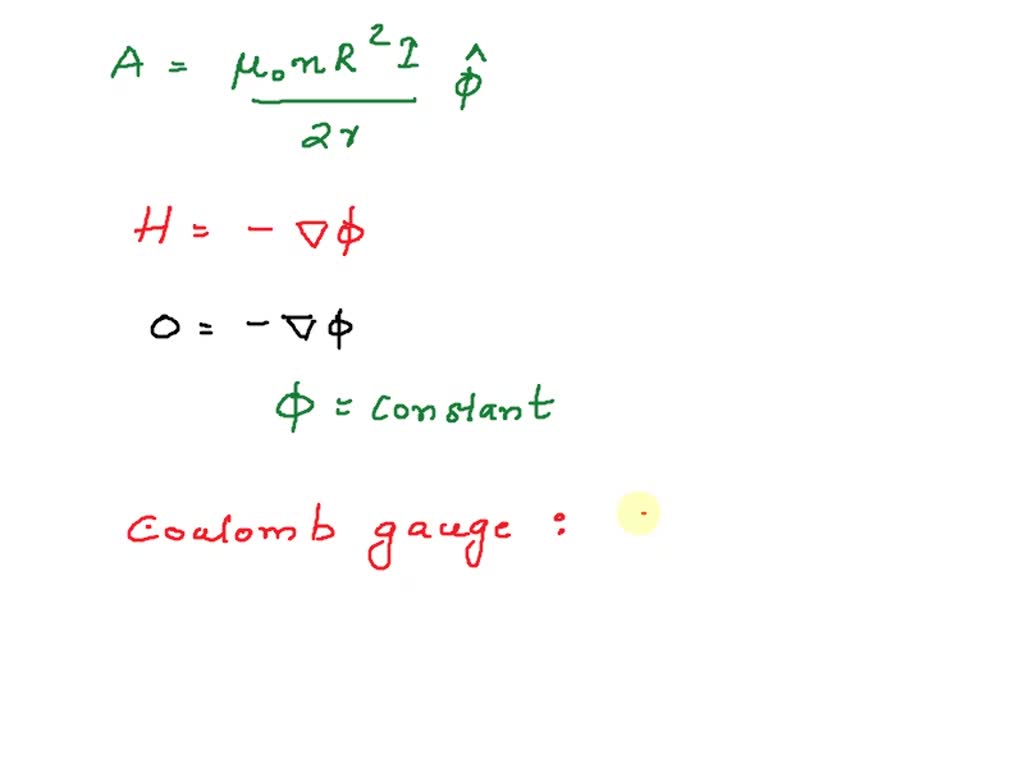 SOLVED: (10 marks) The Aharonov-Bohm effect demonstrates the important ...