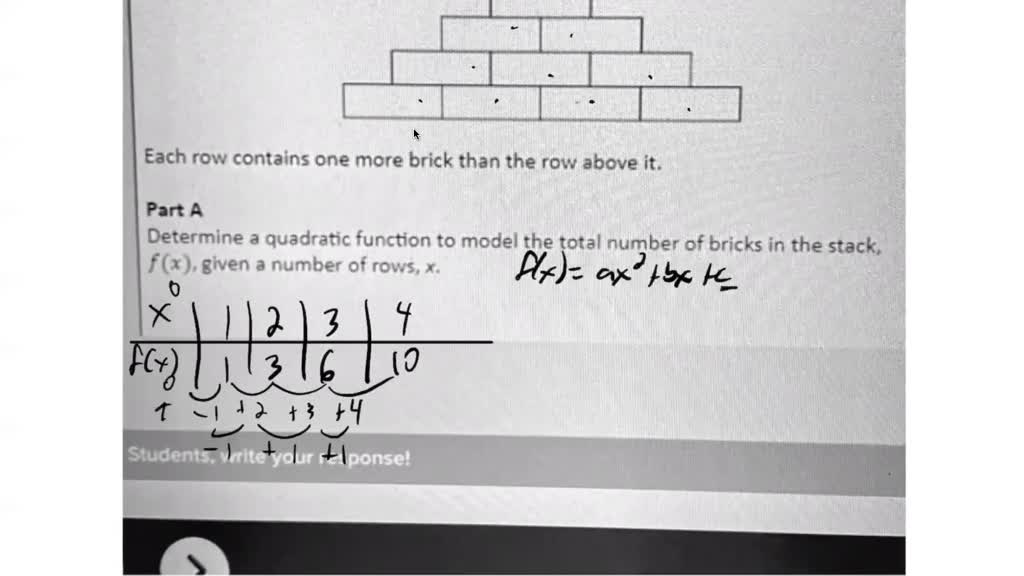 SOLVED: Study the patterns below. Determine the relationship between ...