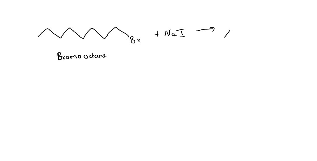 SOLVED: Give the expected result of the reaction of 1-bromooctane with ...
