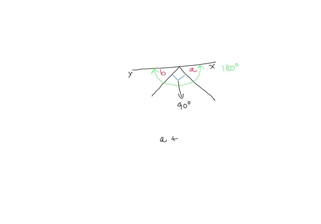 SOLVED: Given that XY is a line segment with the angle @ = 61= work out the value of the angle ...